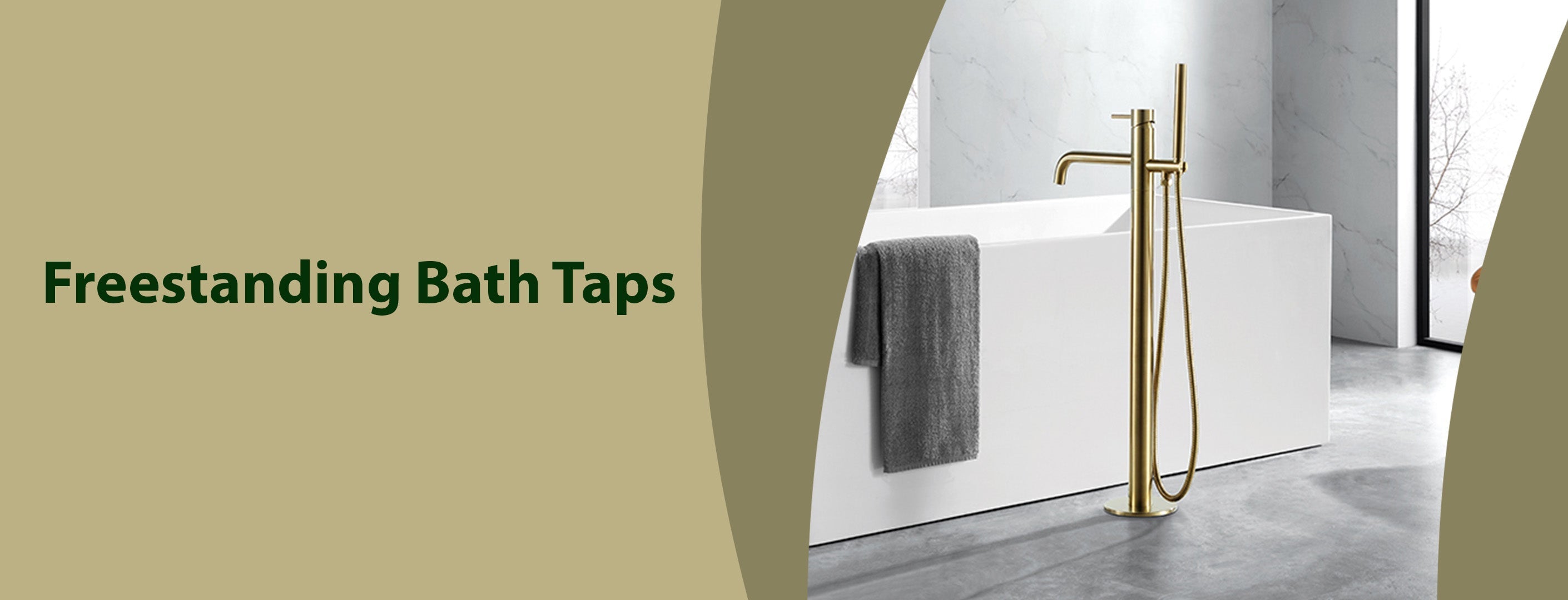 Floor Standing Bath Taps | Modern and Traditional Bath Fillers